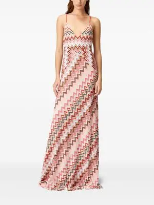 Missoni Zigzag-pattern Maxi Dress