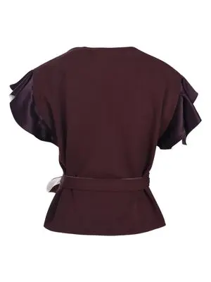 LANVIN Wrap Blouse