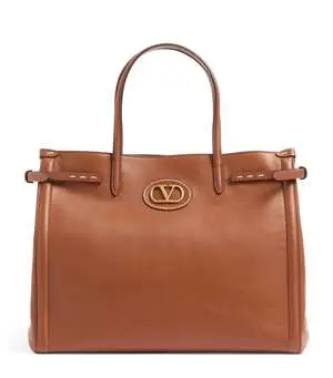 Valentino Garavani Medium Leather Antibes Top-handle Bag
