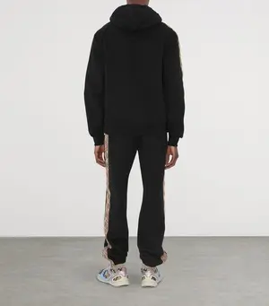 Burberry Check-trim Sweatpants