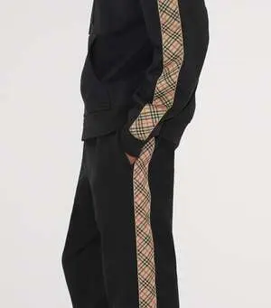 Burberry Check-trim Sweatpants