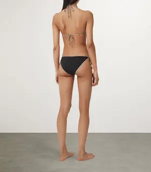 Burberry Check Trim Triangle Bikini