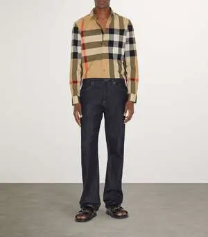 Burberry Cotton Enlarged Check Shirt