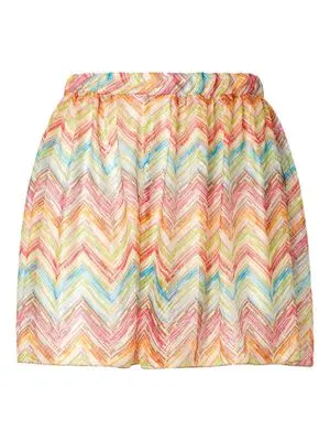 Missoni Zigzag-knit Beach Cover Up - Neutrals