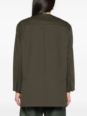 Max Mara Recital Twill Shirt Jacket - Green