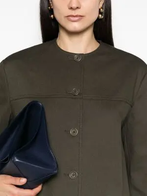 Max Mara Recital Twill Shirt Jacket - Green