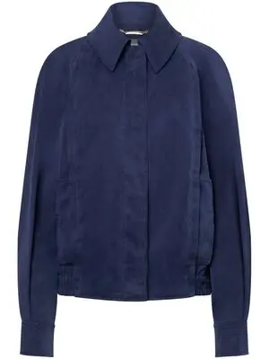 Alberta Ferretti Lyocell Bomber Jacket