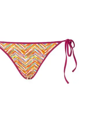 Missoni Zigzag-print Bikini Set - Pink