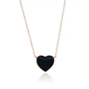 DONATELLO GIAN Name' Heart Pendant Necklace
