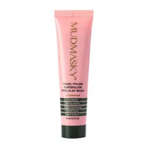 MUDMASKY Pearl Polish Superglow Pink Clay Mask