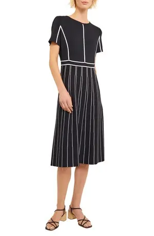 Misook Stripes Day Dresses