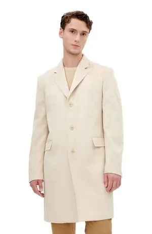 GOBI MONGOLIAN CASHMERE Classic Single Breasted Coat