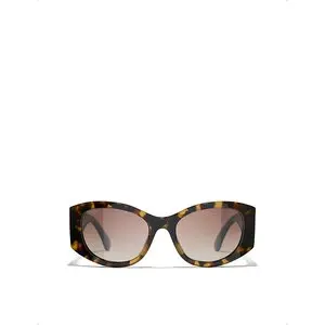 Chanel Ch5524 Sunglasses - Brown