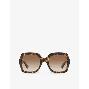 Gucci Gg1337s Rectangle-frame Sunglasses