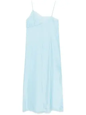 MAISON MARGIELA Asymmetric Silk Maxi Dress