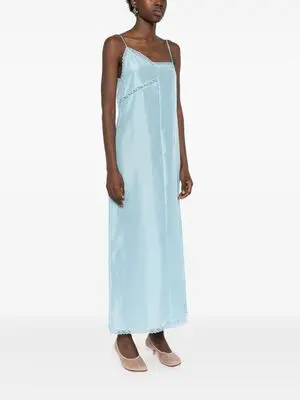 MAISON MARGIELA Asymmetric Silk Maxi Dress