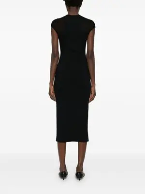 Stella McCartney Miracle Midi Dress - Black