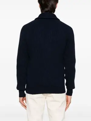 Brunello Cucinelli Cotton Cardigan - Blue