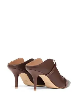 MALONE SOULIERS 70mm Maureen Mules - Brown