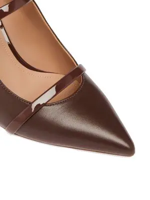 MALONE SOULIERS 70mm Maureen Mules - Brown