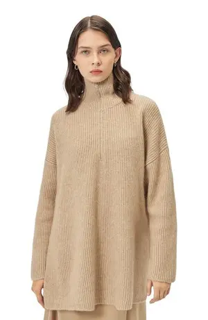 GOBI MONGOLIAN CASHMERE Cashmere Quarter-zip Sweater
