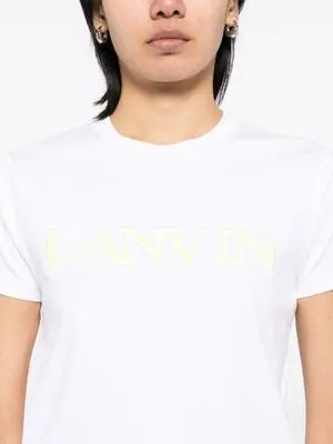 LANVIN Logo T-shirt - White