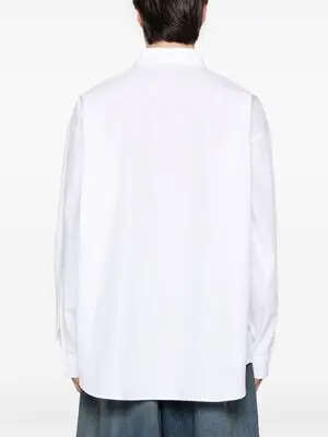 Balenciaga Logo-embroidered Shirt