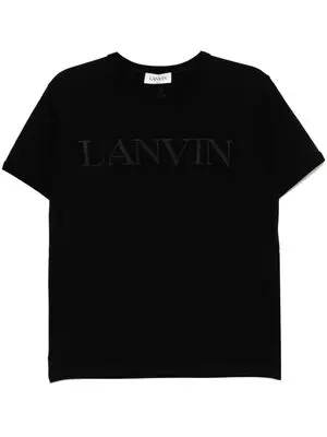LANVIN Logo T-shirt - Black