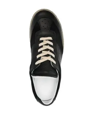 MAISON MARGIELA Court Sneakers - Black