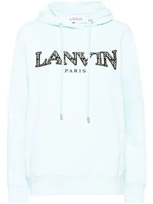LANVIN Logo Hoodie
