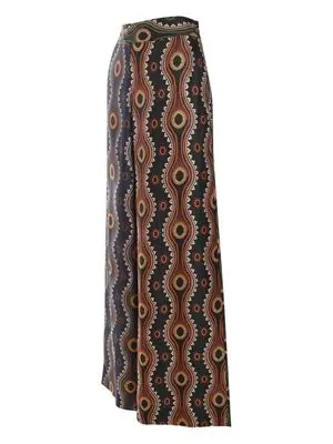Biyan Fume Silk Trousers