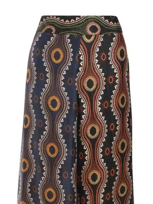 Biyan Fume Silk Trousers