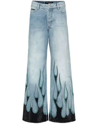 Philipp Plein Flare Jeans For Women