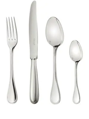 Christofle Perles 24-piece Flatware Set - Silver