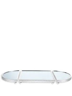 Christofle Sève D'argent Half-circle Serving Tray - Silver