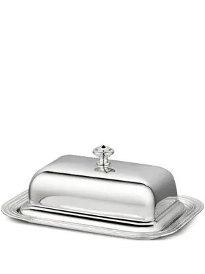 Christofle Albi Butter Dish - Silver