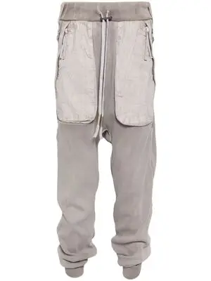 Boris Bidjan Saberi Drawstring Drop-crotch Trousers
