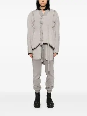 Boris Bidjan Saberi Drawstring Drop-crotch Trousers