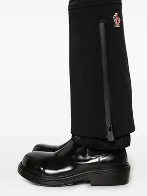 Moncler Logo-patch Ski Trousers - Black
