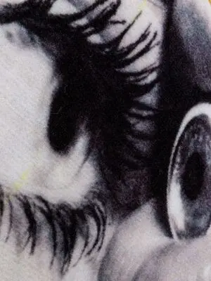 SELETTI Eye And Mouth Mat - Grey