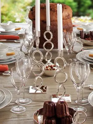 Christofle Vertigo Knives And Chopstick Rests