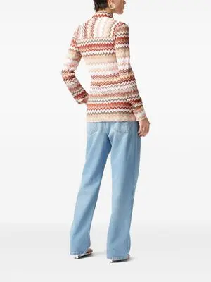 Missoni Zigzag-pattern Lamé Shirt