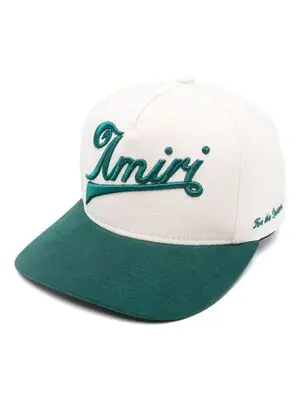 Amiri Two-tone Canvas Cap - Neutrals