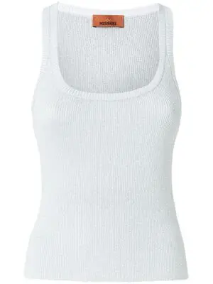 Missoni Lurex Tank Top - Grey