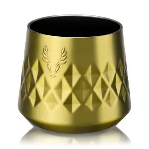 VISKI Paragon Stainless Steel Whiskey Taster - Gold
