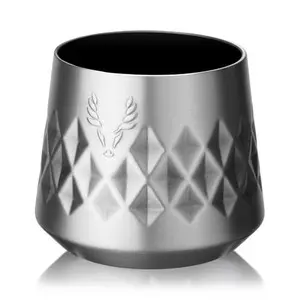 VISKI Paragon Stainless Steel Whiskey Taster - Platinum