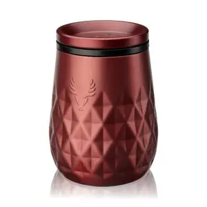 VISKI Paragon Stainless Steel Wine Tumbler - Vintage Rose