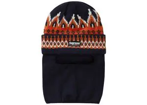 Supreme Supreme Facemask Beanie Navy Blue
