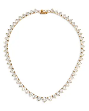 NADRI Nadri Heart Cubic Zirconia Collar Necklace