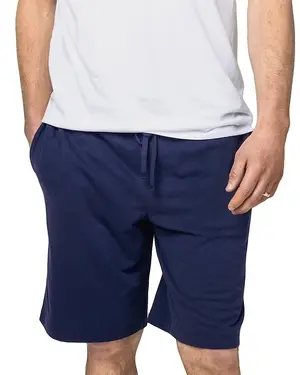 PETITE PLUME Pima 8 Lounge Shorts - Navy